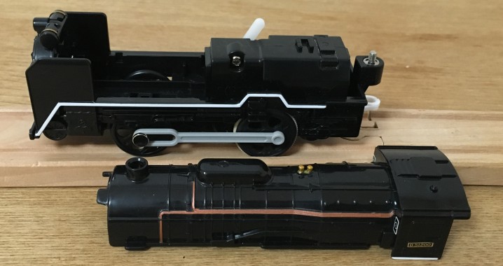 【レビュー】プラレール S-28 ライト付D51 200号機蒸気機関車 - プラテツ