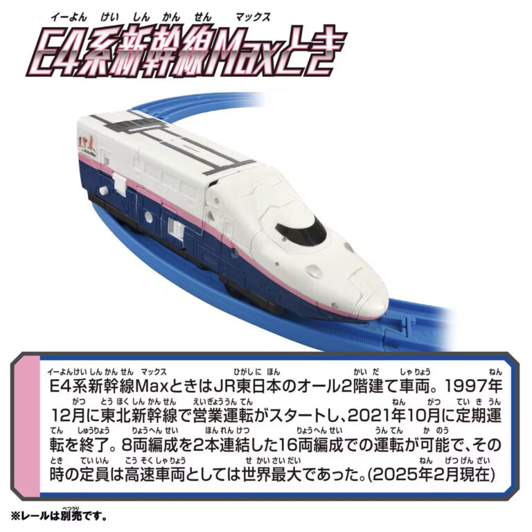 「シンカリオンCW E4Maxとき フルマックスモード」2025年8月発売 - プラテツ